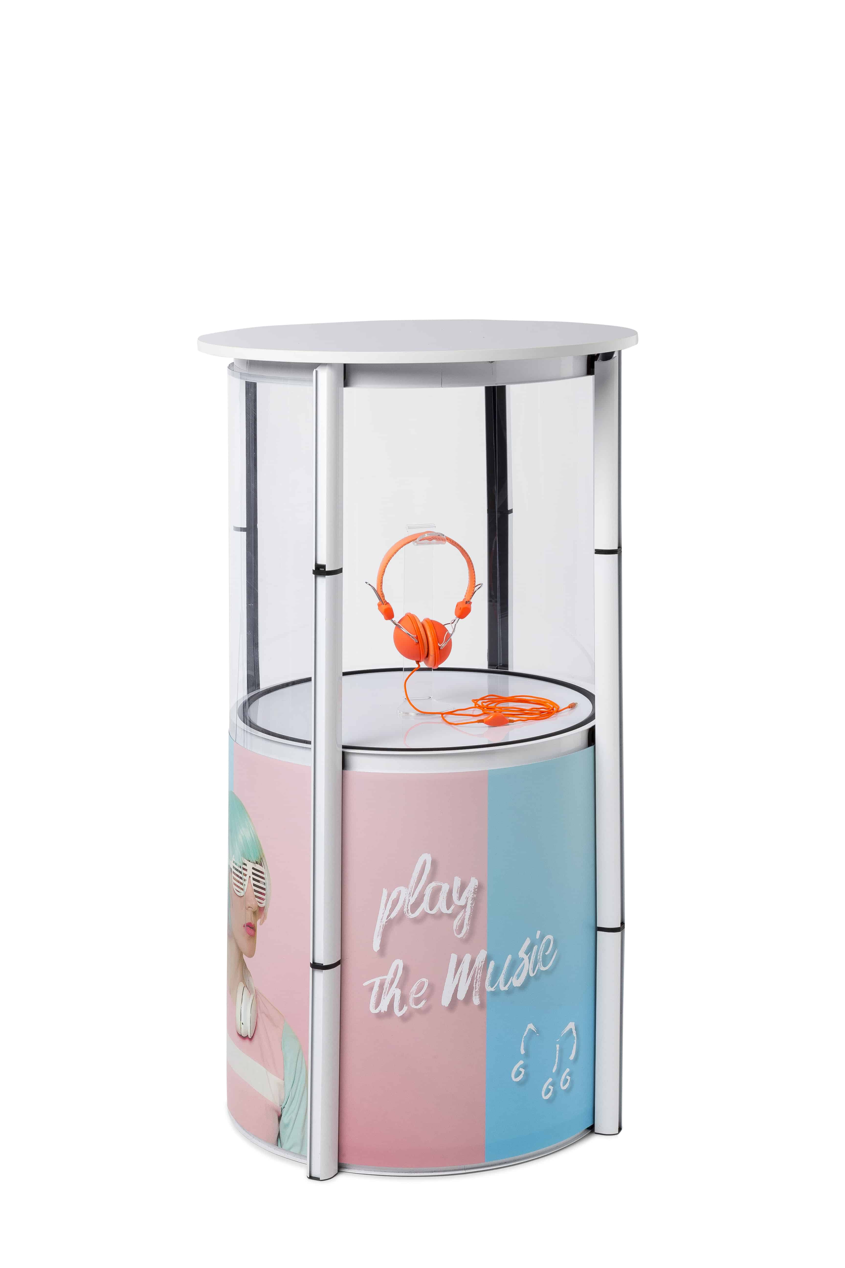 Vitrine Pop-up Flex Counter – Advertiz